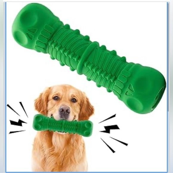 Dog | Super Tough Rubber Dog Toy Squeaker Skull Stick Nwt 8inch | Poshmark